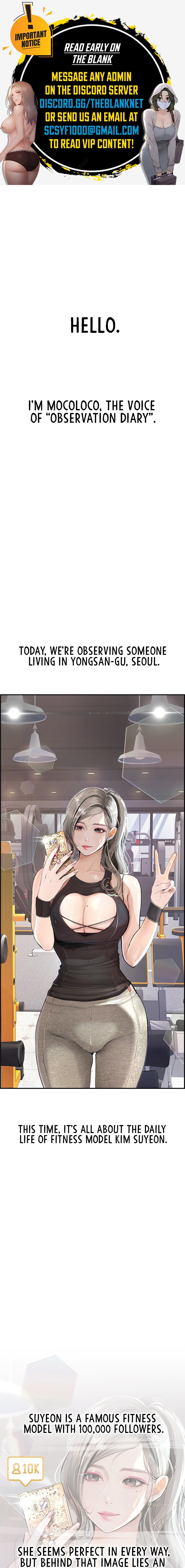 Observation Diary - Chapter 18 - Manga18fx